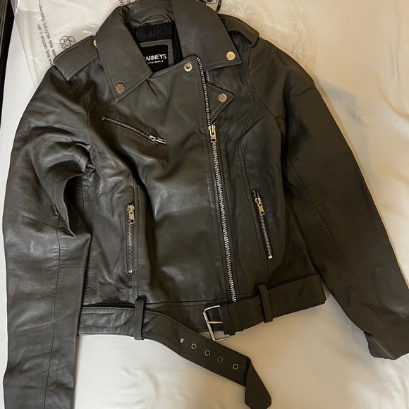 Barneys New York | Jackets & Coats | Barneys Original Womens Leather ...